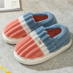 New product all-inclusive slippers women warm indoor home daily use couple winter thick bottom plush bedroom shoes
