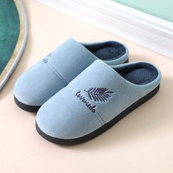 2021 hot sale product warm bedroom shoes winter indoor non-slip home couple leisure slippers ladies wholesale