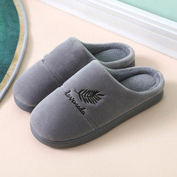 2021 hot sale product warm bedroom shoes winter indoor non-slip home couple leisure slippers ladies wholesale