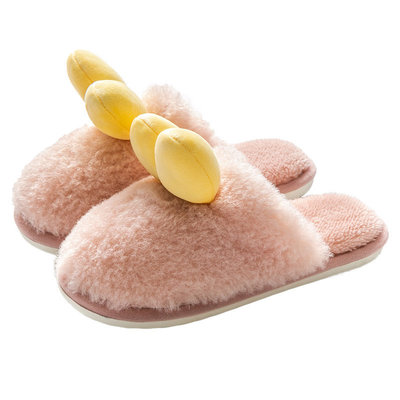 2021 new design ladies winter indoor and outdoor warm household shoes TPR material soft sole slippers with best price