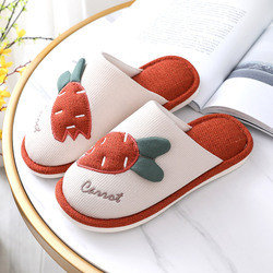 new autumn slippers for men and women keep warm cute cartoon home indoor non-slip new couple slipper in stock