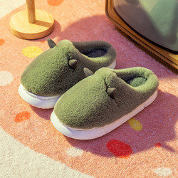 Hot selling new Winter plus plush Home Indoor Slippers good price women cute cartoon soft sole couple Shoes