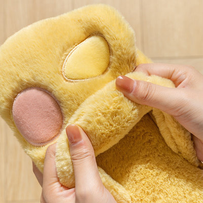 New Design Cartoon Cute cartoon Women Home Indoor Slippers Thick Bottom Plush Warm Non-Slip Autumn Winter slipper