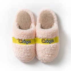 2021 New Fashion Winter Man And Woman Home Plush shoes Furry Faux Fur Slides Slippers ladies solid color slipper