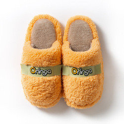 2021 New Fashion Winter Man And Woman Home Plush shoes Furry Faux Fur Slides Slippers ladies solid color slipper