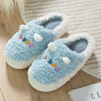 wholesale fashion soft and comfortable house shoes for women and male keep warm lightweight slippers autumn and winter