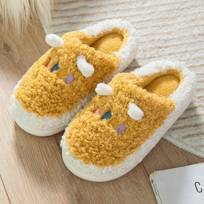 wholesale fashion soft and comfortable house shoes for women and male keep warm lightweight slippers autumn and winter