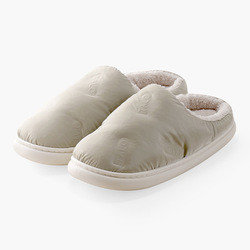 2021 New Design Down Comfortable Home Indoor Waterproof Shoes Print Letter Pattern Thermal Outdoor Snow Winter Slippers