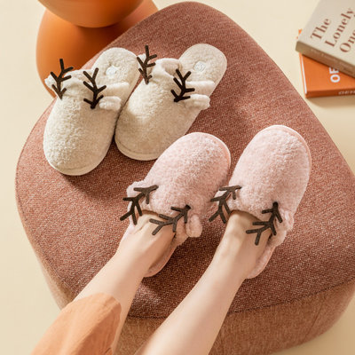 women house shoes memory foam fashion plush ladies comfortable soft casual home slippers cute house Indoor slipper