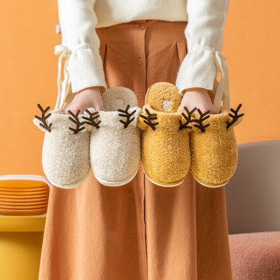 women house shoes memory foam fashion plush ladies comfortable soft casual home slippers cute house Indoor slipper