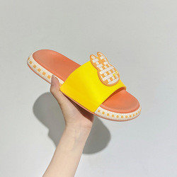2021 New Arrival Woman Summer Beach Slides Slippers Wholesale Ladies bathroom Slippers non-slip open toe Sandals