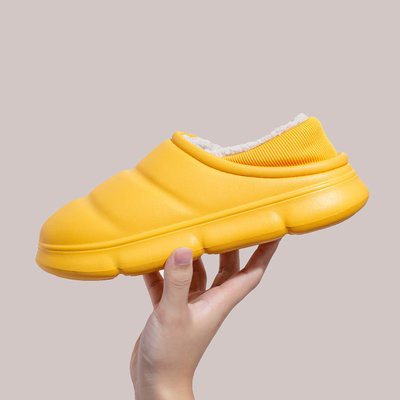 Women and Men Fur Lined Clogs Winter Warm Fuzzy House Slippers Non-Slip Garden Shoes home Indoor Outdoor slipper