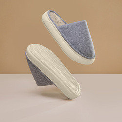 2021 Winter New Design Cute Solid Rubber Bacteriostasis Home indoor Slippers Female Thermal Non-slip house Shoes