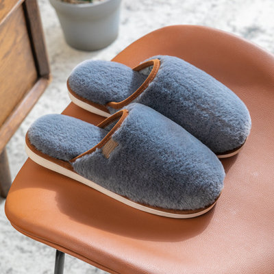 Wholesale 2021 new high elastic warm inner plush slippers winter fashion unisex indoor non-slip slippers