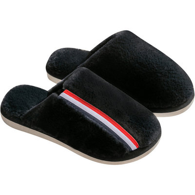 new design ladies Plush Slippers Women's Autumn/Winter Household Indoor Platform Non-Slip Warm house Shoes floor slipper