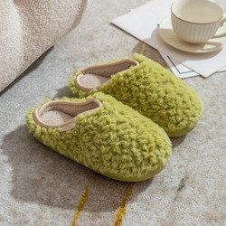 new design Home Slippers Soft Lightweight house Shoes Breathable Fluffy Plush Slippers For couple custom shoes