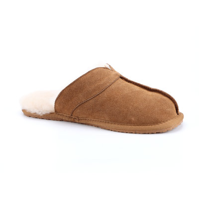 Womens Leather Warm Comfy Winter Slippers Fluffy Breathable house Indoor wool Slippers