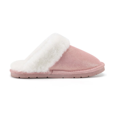 New Design Winter Sequin wool Slippers Pink Bling Bling Ladies house Indoor Slippers