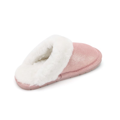 New Design Winter Sequin wool Slippers Pink Bling Bling Ladies house Indoor Slippers