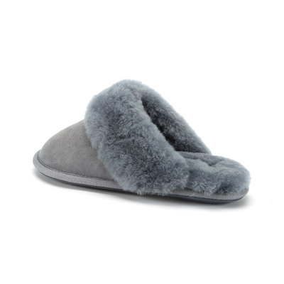 women solid color real wool slippers fluffy fur house indoor winter slippers