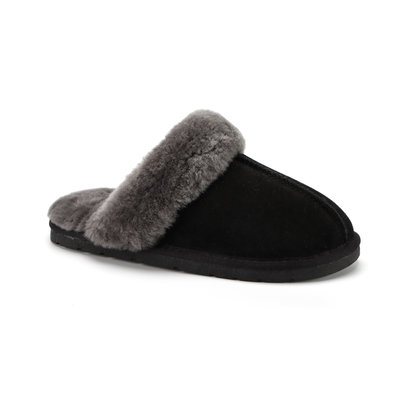 women Winter Real Wool Classical Style New Fashion fluffy Warm Slippers luxury fur slippers