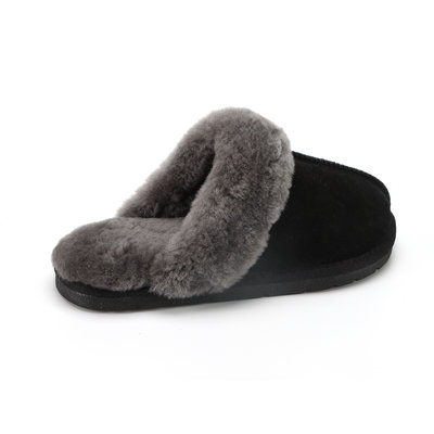 women Winter Real Wool Classical Style New Fashion fluffy Warm Slippers luxury fur slippers