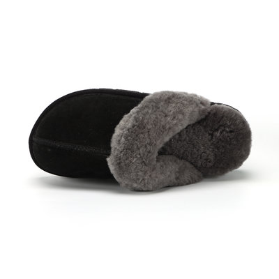 women Winter Real Wool Classical Style New Fashion fluffy Warm Slippers luxury fur slippers
