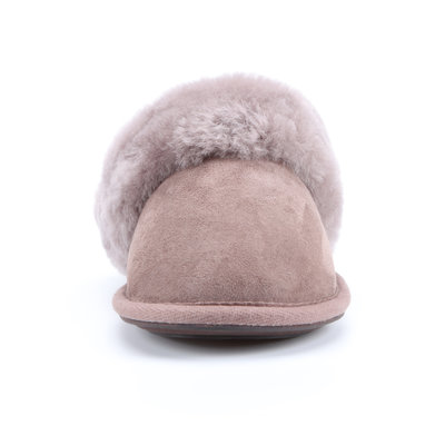 Women Home Flat Warm wool Shoes ladies Soft house Indoor Female Genuine leather Winter Slippers