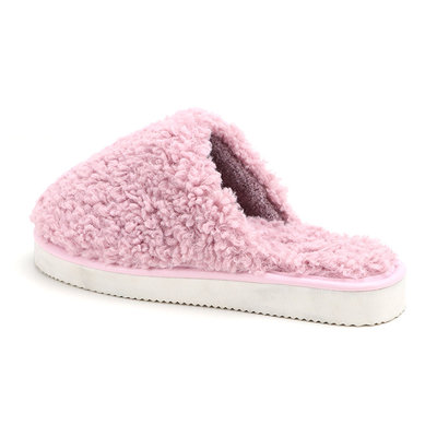 Women Winter Shoes House indoor Slipper Plush ladies Warm pink Fluffy slippers
