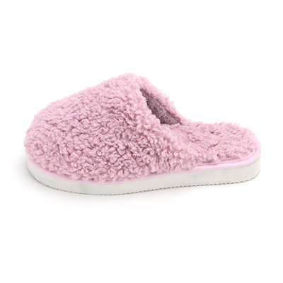 Women Winter Shoes House indoor Slipper Plush ladies Warm pink Fluffy slippers