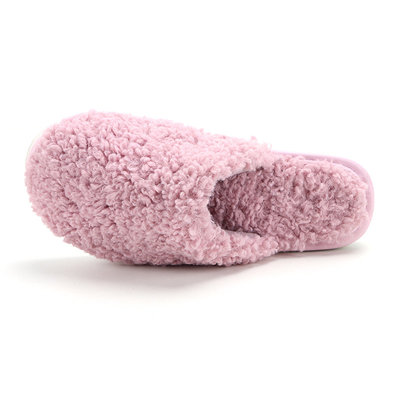 Women Winter Shoes House indoor Slipper Plush ladies Warm pink Fluffy slippers