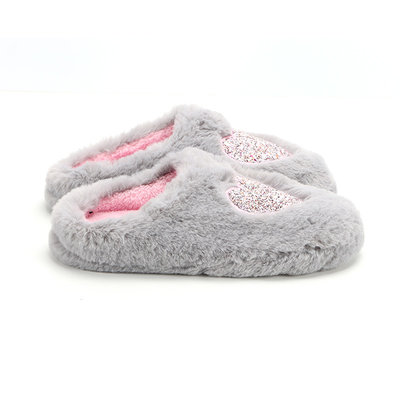 Hot Sale Fluffy Fur Winter Slippers house Indoor slippers Women Fashion Plush Slippers