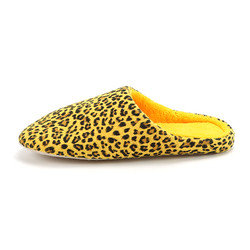 Leopard grain Slippers Women Winter New Warm Shoes Plush Soft house Indoor Anti-slip Floor Slippers
