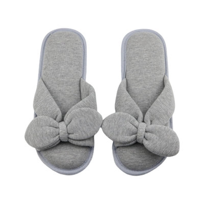 Lovely Grey Women Casual Flat Shoes Autumn Winter  Soft Indoor