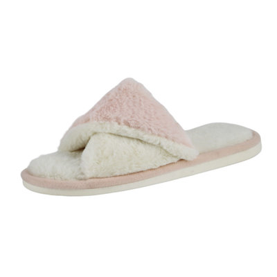 winter comfortable home  soft sole multi- layer memory foam women fluffy indoor slippers
