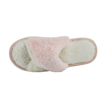 winter comfortable home  soft sole multi- layer memory foam women fluffy indoor slippers