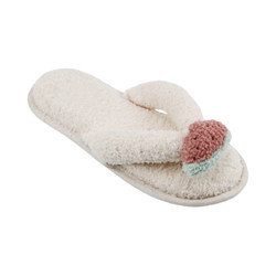 high quality Women Furry Slippers Ladies Cute strawberry Slippers Women  Winter Warm Slippers custom flip flops