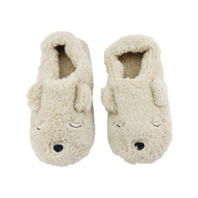 Women Winter Comfortable house Indoor Slippers Cute Soft Fur Anti-slip slippers