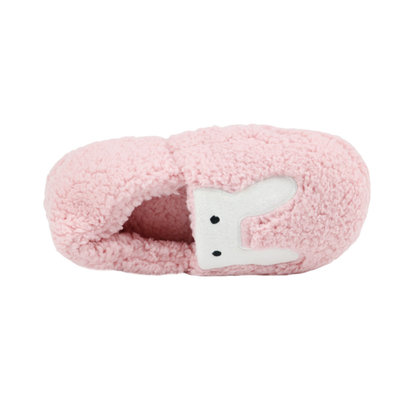women plush cute rabbits slippers sherpa house indoor animals slippers