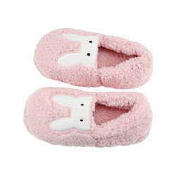 women plush cute rabbits slippers sherpa house indoor animals slippers