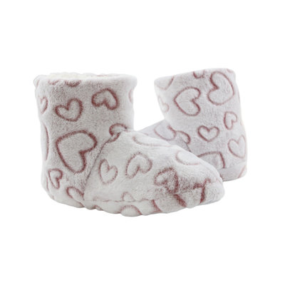 women soft and lovely flannel slipper boots warm winter slipper boots