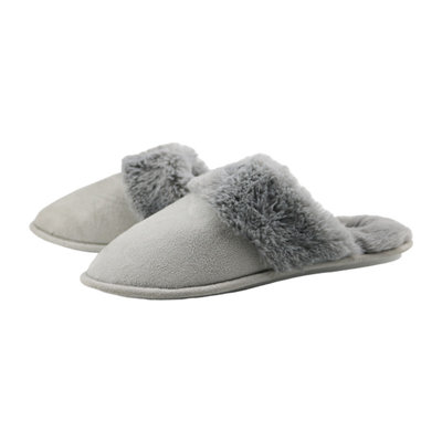 New fashion women winter house indoor slippers relax faux fur warm plush slippers