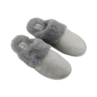 New fashion women winter house indoor slippers relax faux fur warm plush slippers