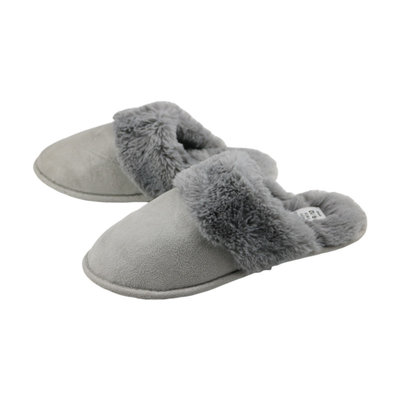 New fashion women winter house indoor slippers relax faux fur warm plush slippers