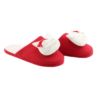 women comfort  closed toes non-slip house indoor shoes  memory foam slippers