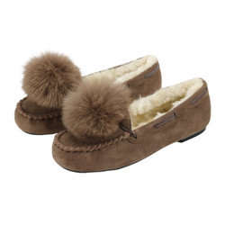 Cute Floor Soft Women Slippers Cotton Warm Winter Indoor House Faux Fur Women Home Shoes