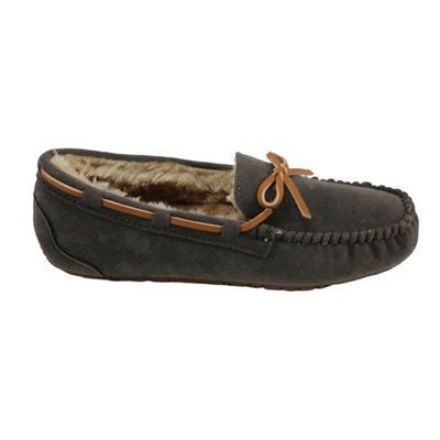 Faux Suede Women Casual Flat Shoes Slip On  Loafers Classic Moccasin