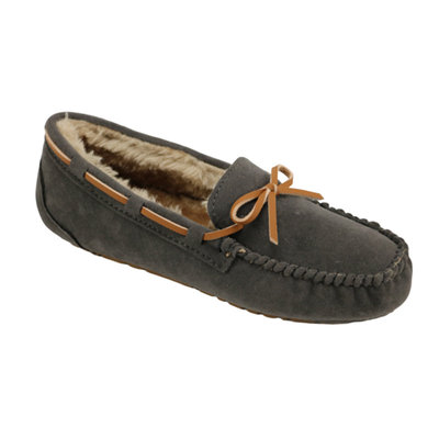 Faux Suede Women Casual Flat Shoes Slip On  Loafers Classic Moccasin