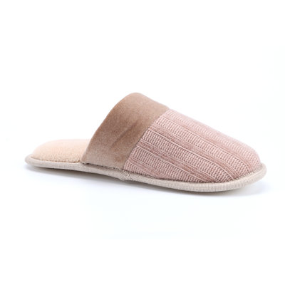 Cozy Memory Foam Fuzzy  Plush Lined House Shoes Indoor Outdoor Winter Slippers for Women