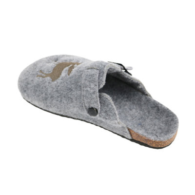 Ladies New Style Popular Soft Wooden Sole  slippers Women  Metal Buckles  Comfortable Casual Slippers